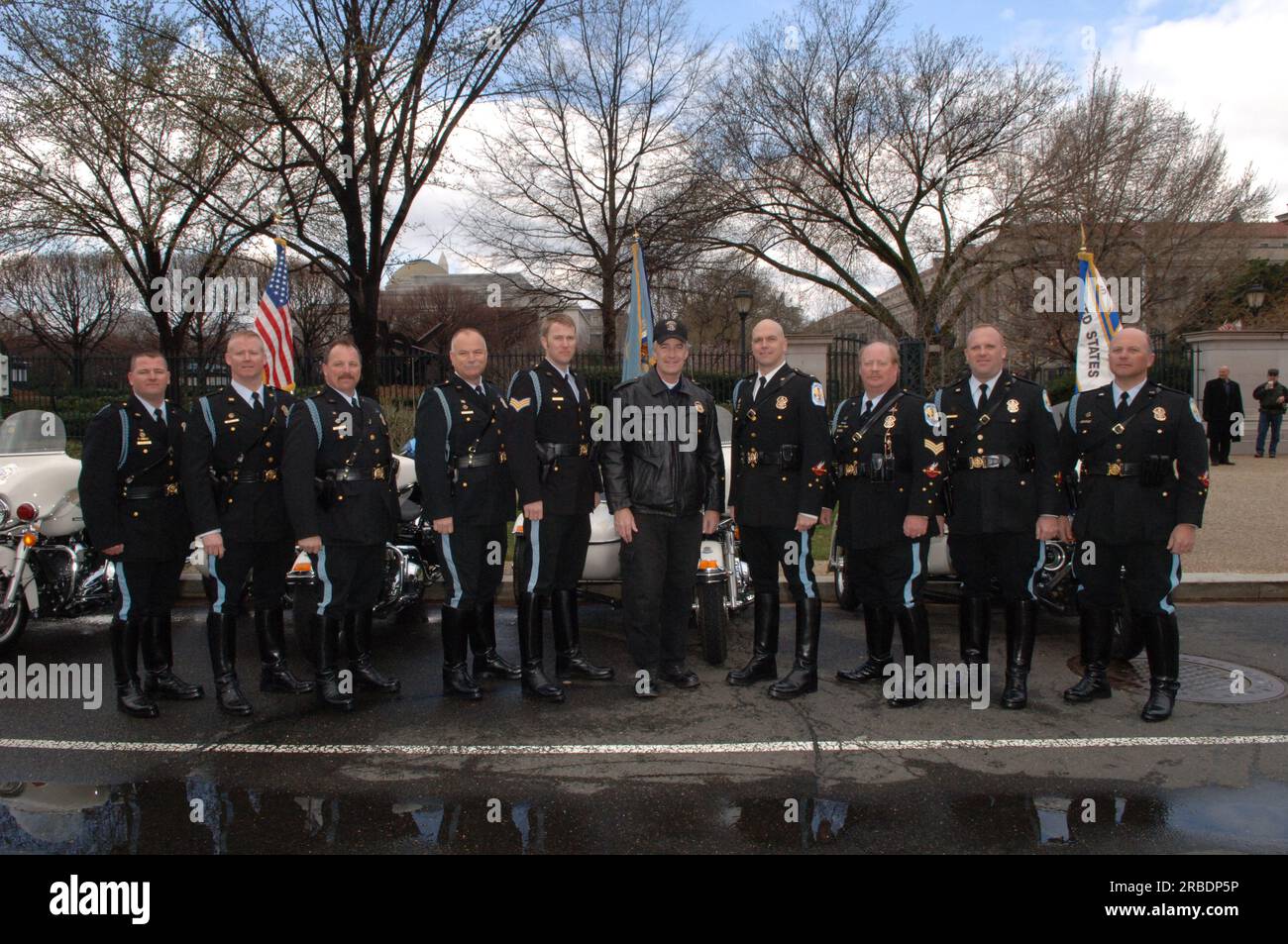 U.S. Park Police motorcycle unit on hand for annual St. Patrick's Day ...