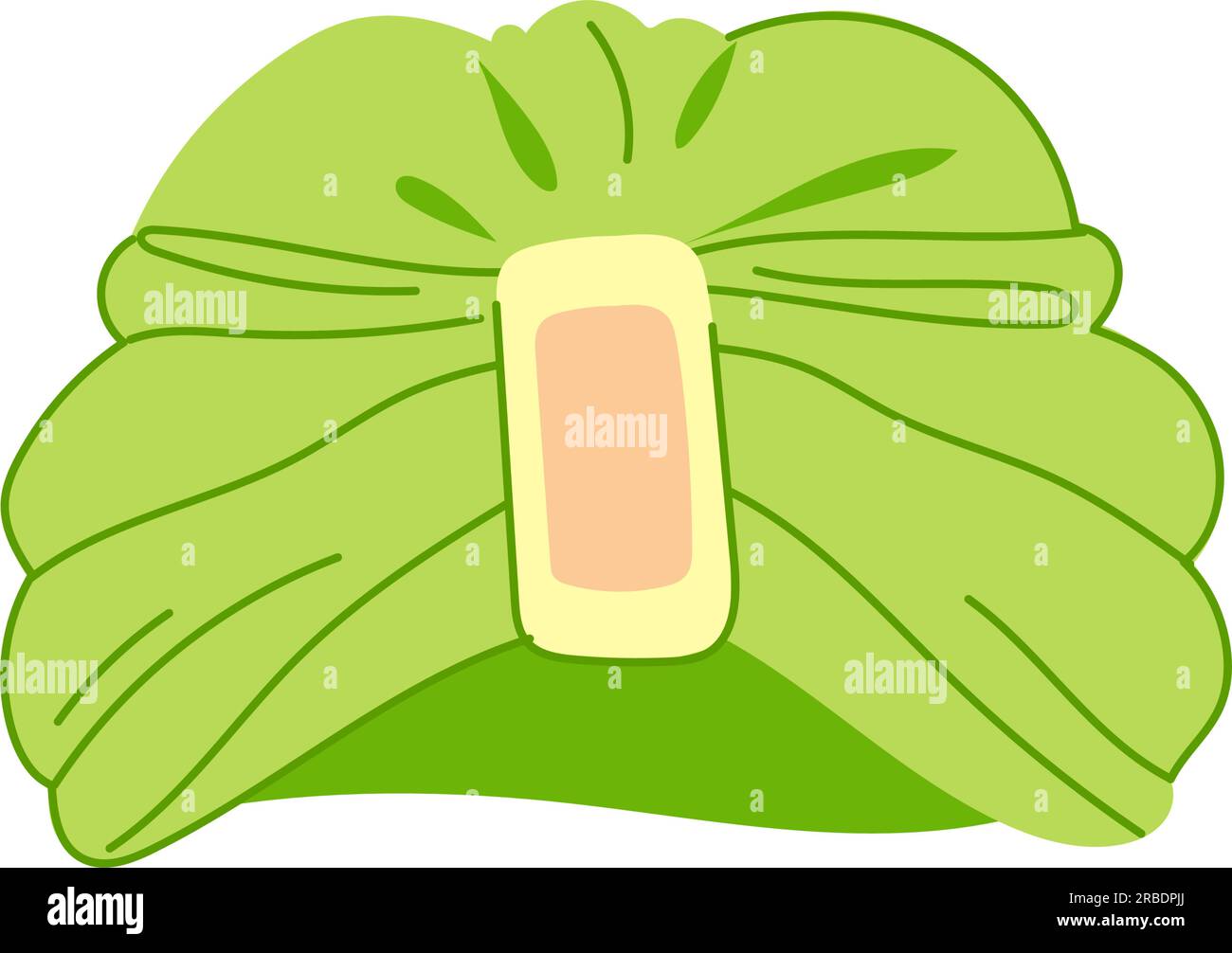 head turban indian cartoon vector illustration Stock Vector Image & Art ...