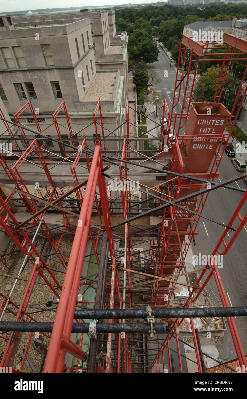 Main Interior Building: views from interior, exterior renovation ...