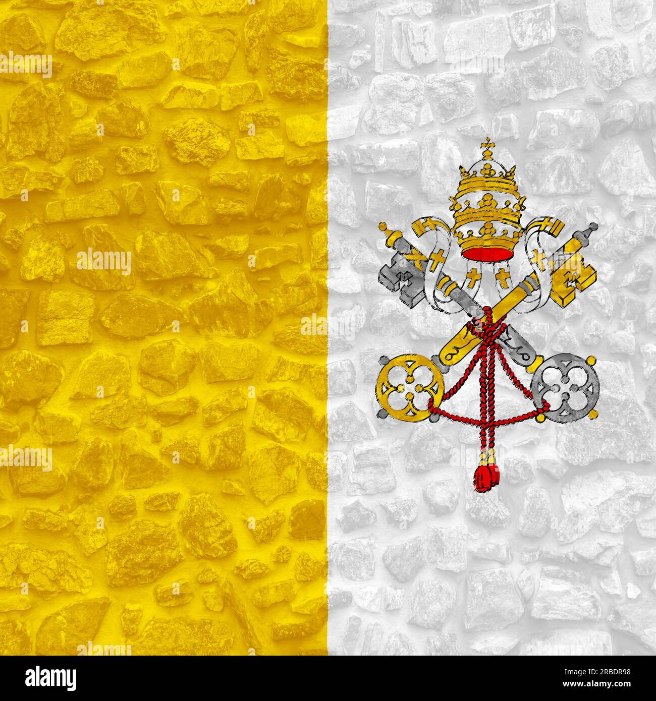 Flag of City State on a textured background. Concept collage Stock ...