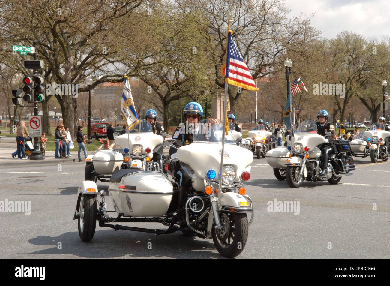 Annual St. Patrick's Day Parade along Constitution Avenue, Washington ...