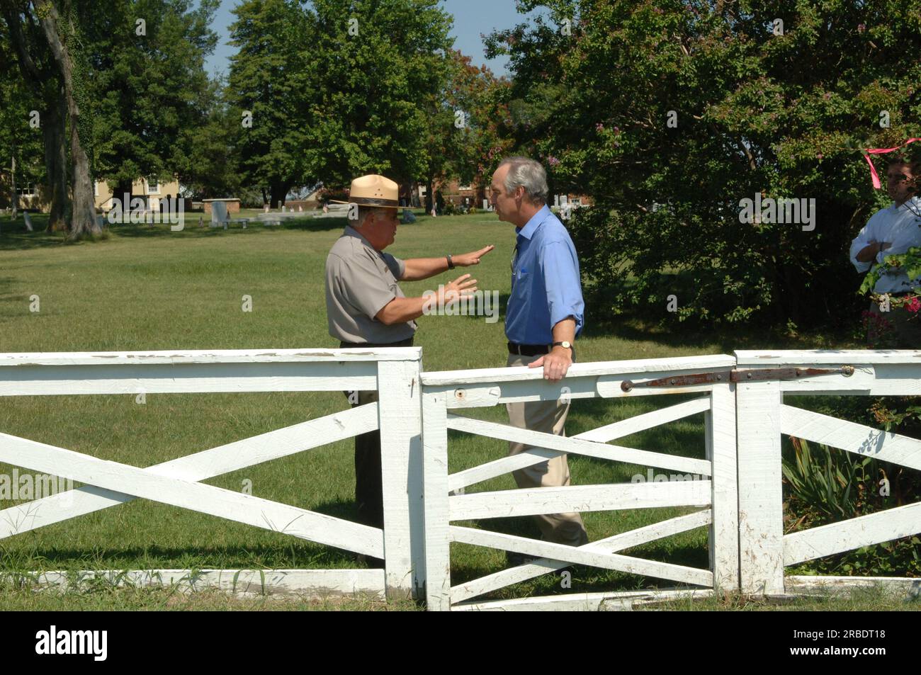 Visit of Secretary Dirk Kempthorne to Williamsburg, Virginia, for ...