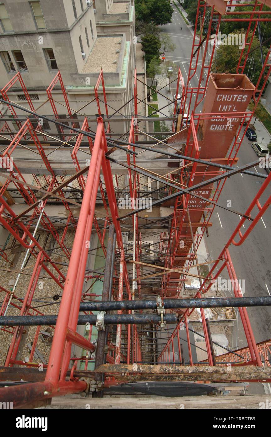 Main Interior Building: views from interior, exterior renovation ...