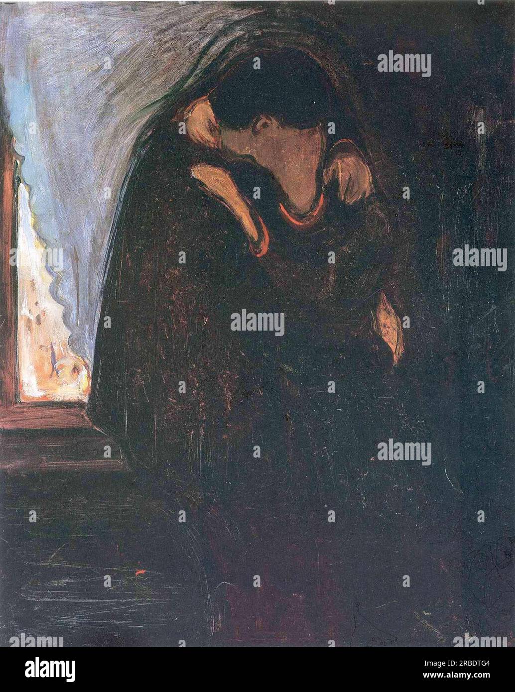 Kiss 1897 by Edvard Munch Stock Photo - Alamy