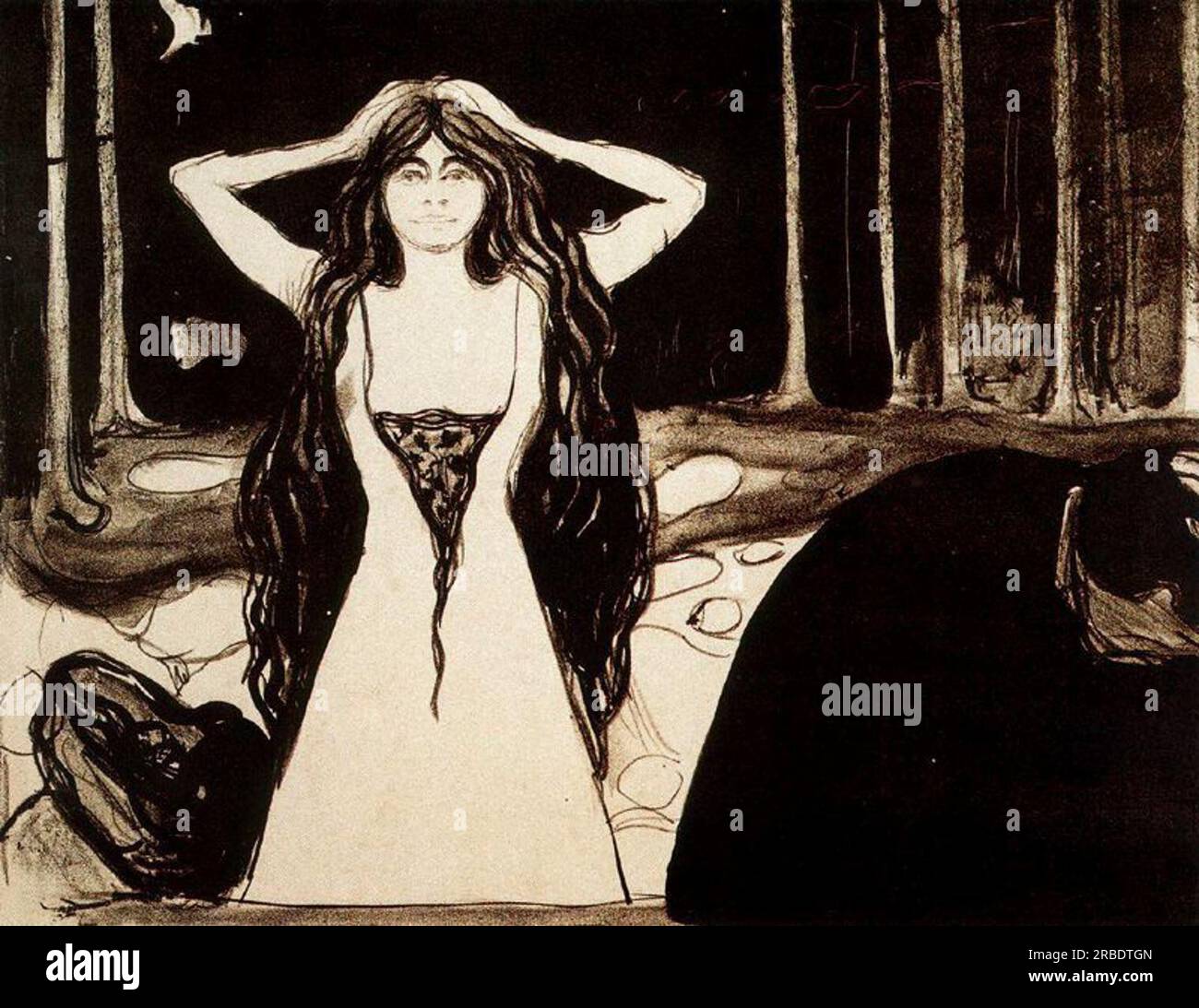 Edvard munch ashes hi-res stock photography and images - Alamy