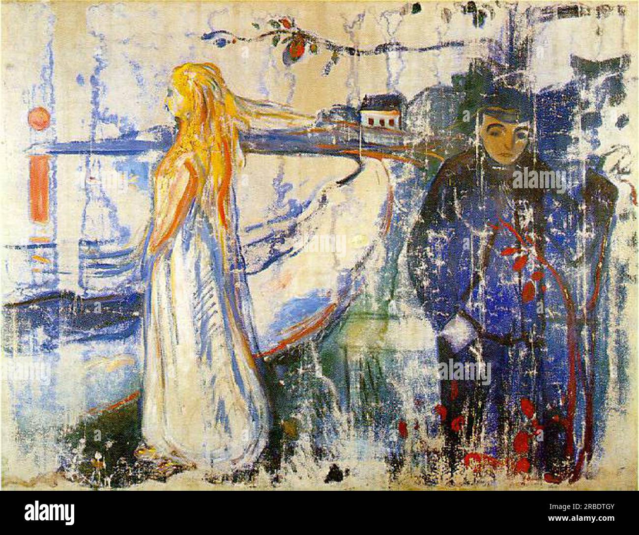 Separation 1894 by Edvard Munch Stock Photo - Alamy