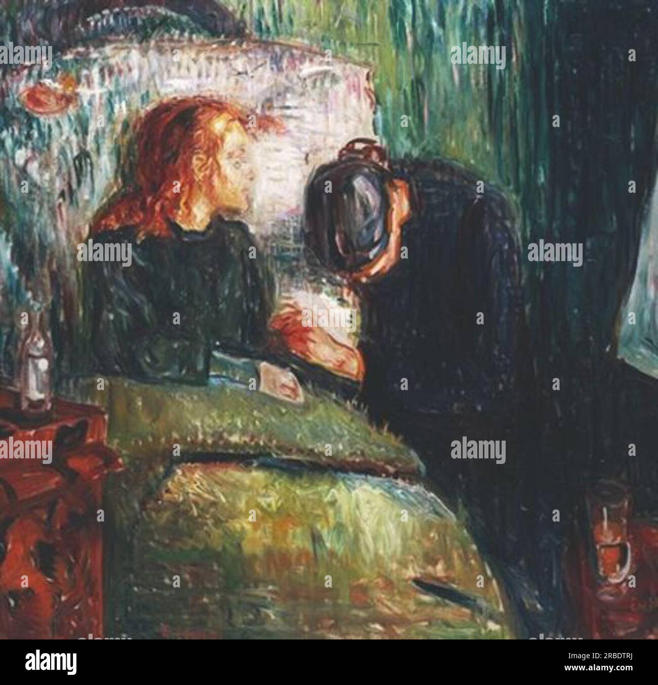 The Sick Child (later) 1907 by Edvard Munch Stock Photo - Alamy