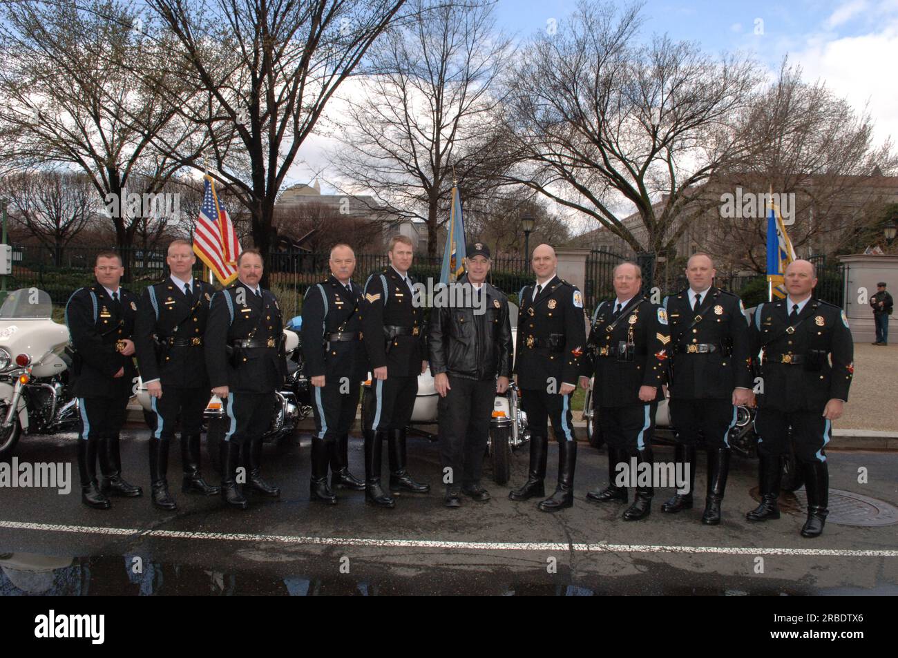 U.S. Park Police motorcycle unit on hand for annual St. Patrick's Day ...