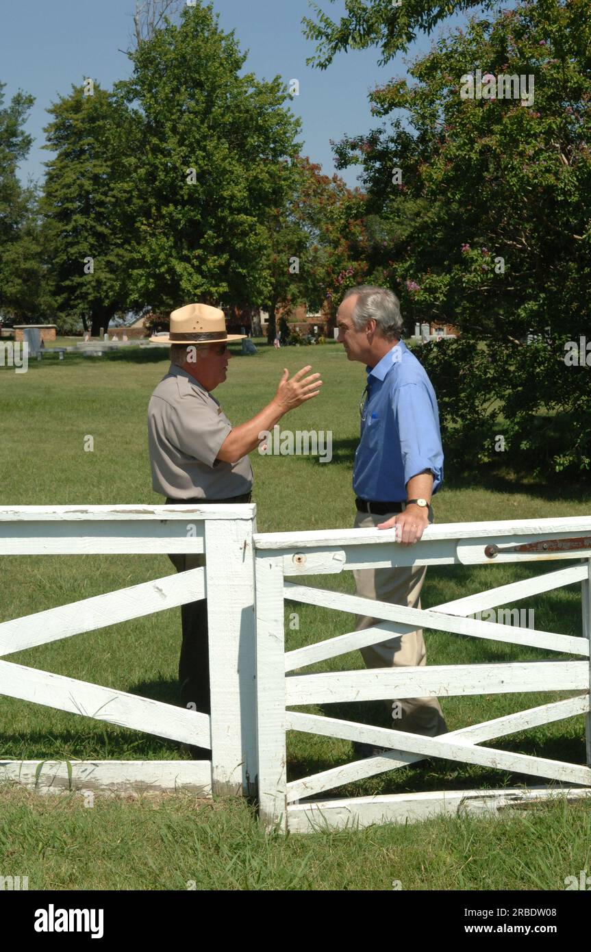 Visit of Secretary Dirk Kempthorne to Williamsburg, Virginia, for ...