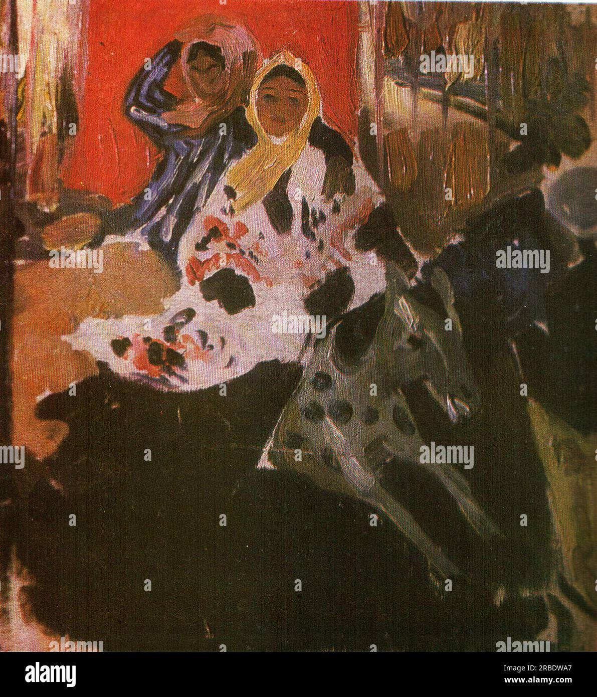 Sketch for the Painting Carousel 1905 by Oleksandr Murashko Stock Photo ...