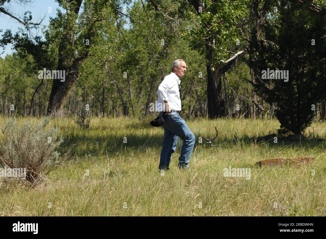 Visit of Secretary Dirk Kempthorne and aides to Theodore Roosevelt ...