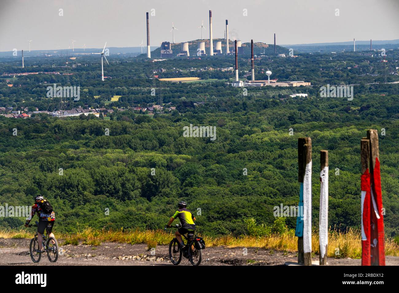 The Haniel slagheap, 185-metre-high tailings pile, at the Prosper ...