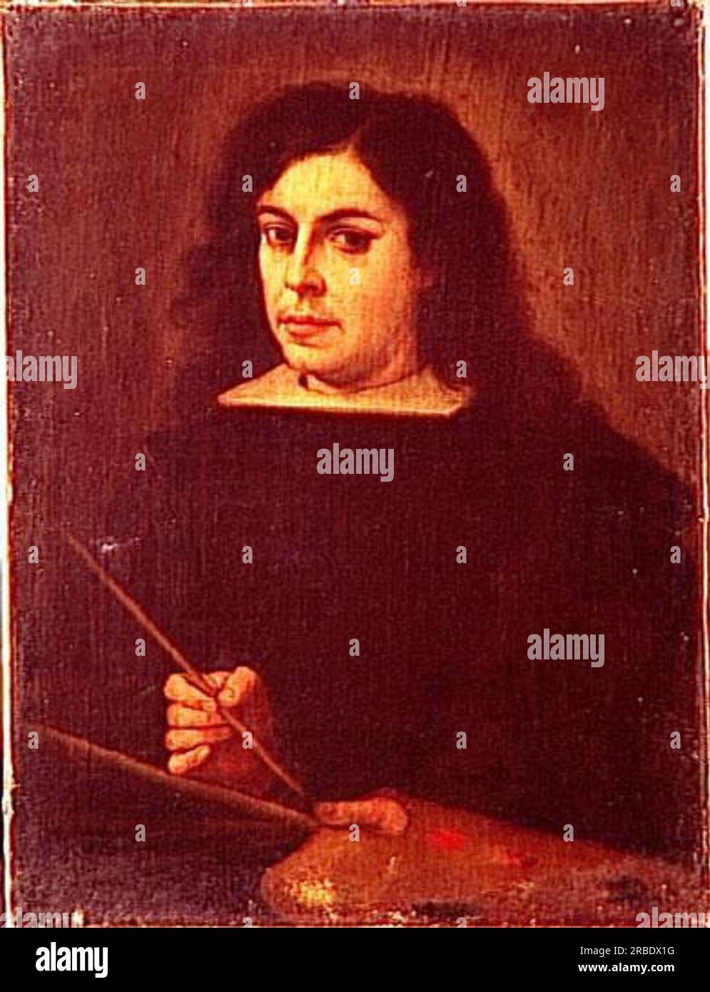 Self-portrait by Bartolome Esteban Murillo Stock Photo - Alamy
