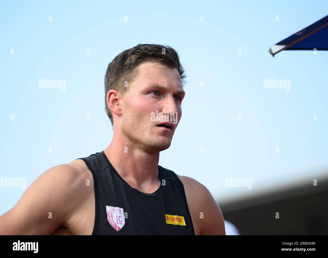 Thomas ROEHLER (Rohler)(LC Jena), men's javelin final, on July 8th ...