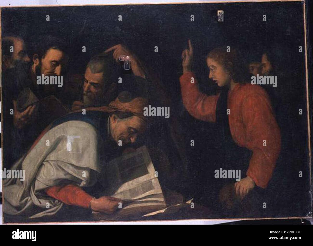 Jesus Among Doctors 1630 by Bartolome Esteban Murillo Stock Photo - Alamy