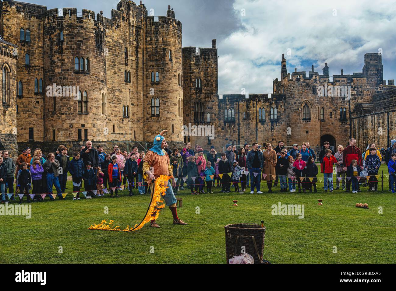 Alnwick Castle, UK Stock Photo - Alamy