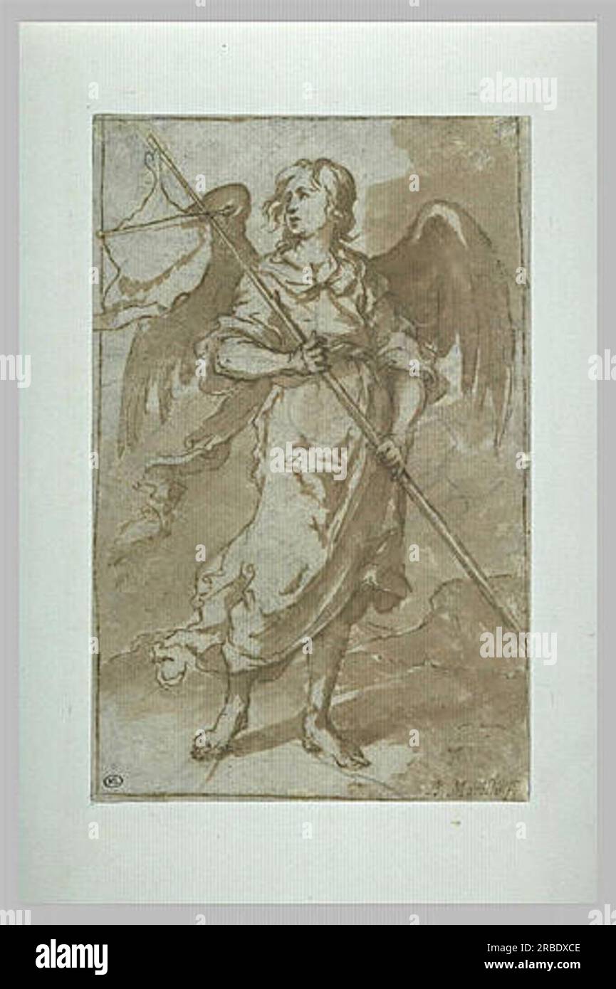 Angel holding a banner hi-res stock photography and images - Alamy