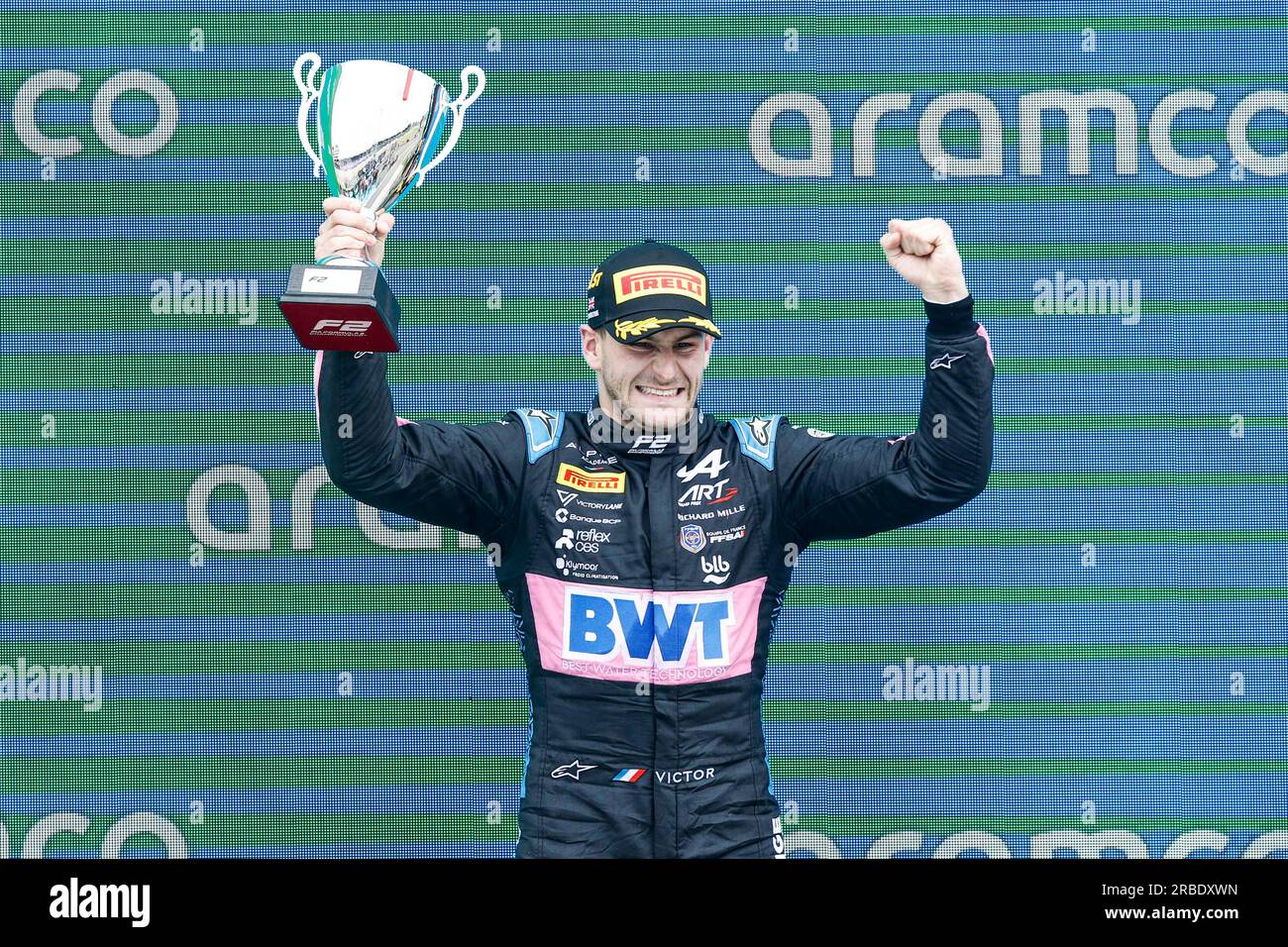 Silverstone, Royaume Uni. 09th July, 2023. MARTINS Victor (fra), ART ...