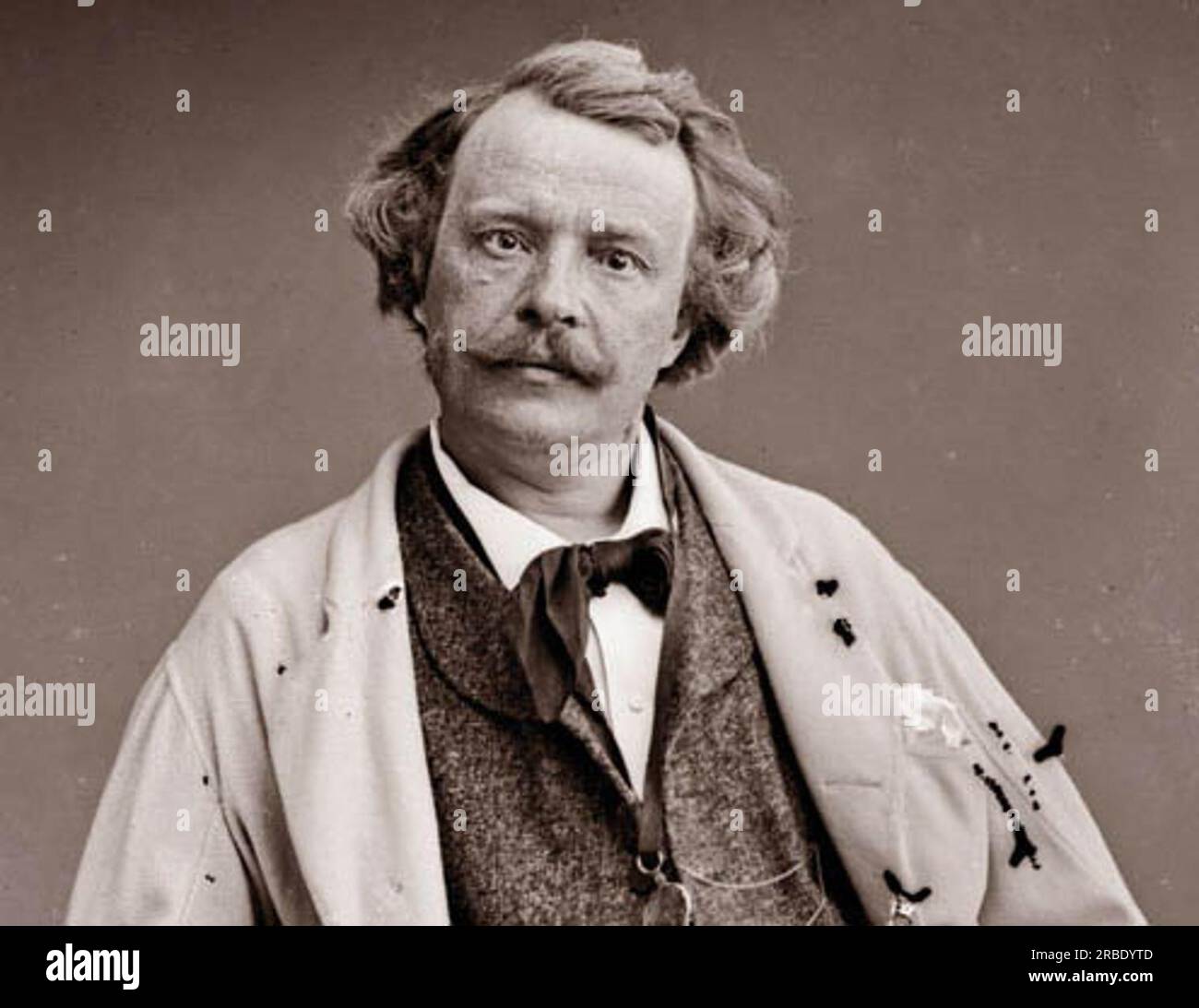 Self Portrait 1860 by Felix Nadar Stock Photo - Alamy