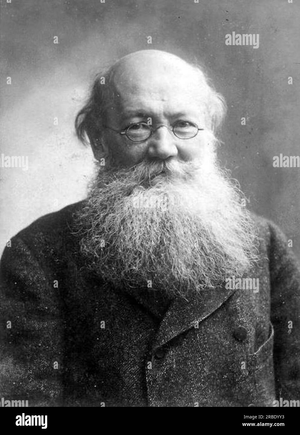 Peter Kropotkin 1900 by Felix Nadar Stock Photo - Alamy
