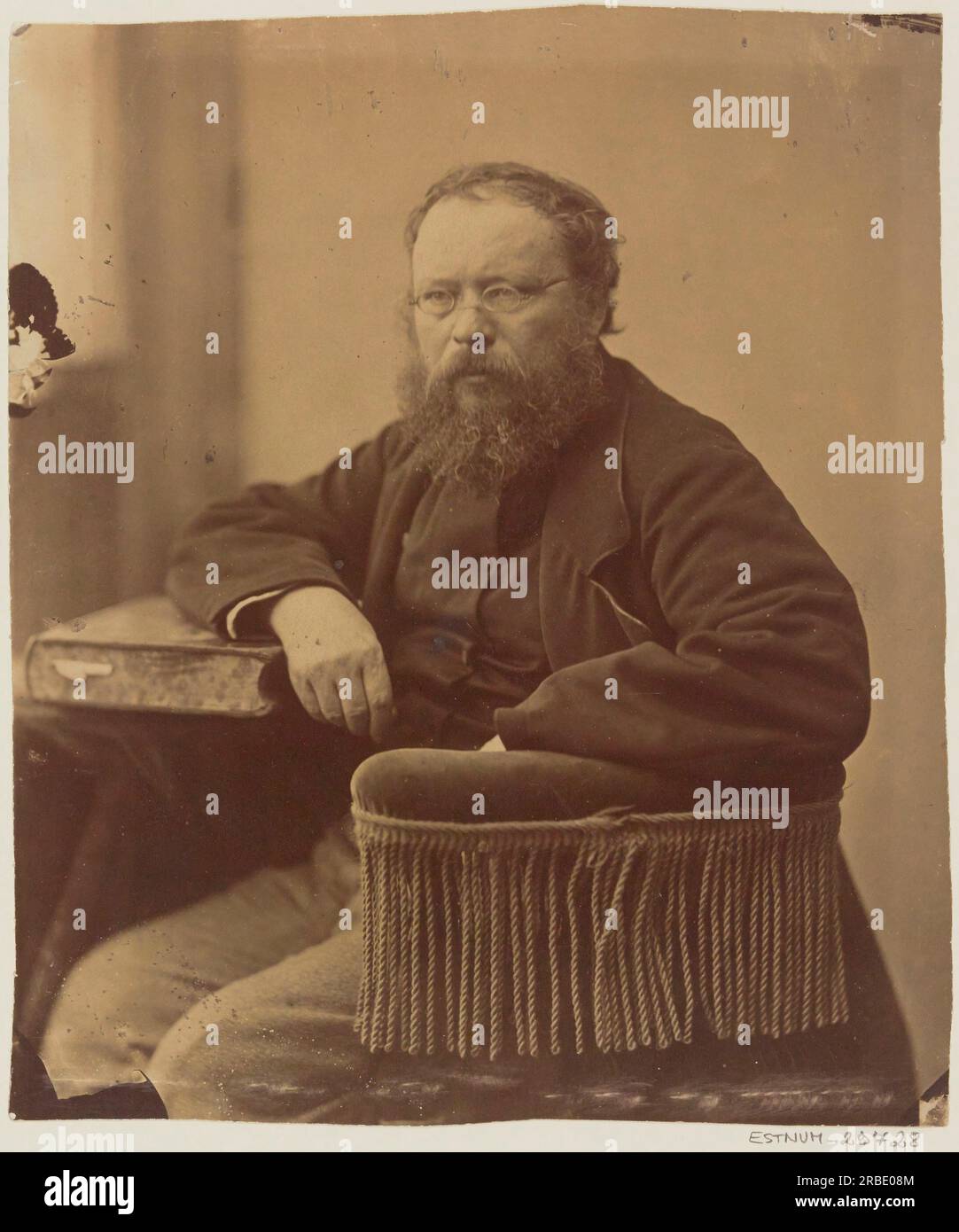 Pierre-Joseph Proudhon 1865 by Felix Nadar Stock Photo - Alamy