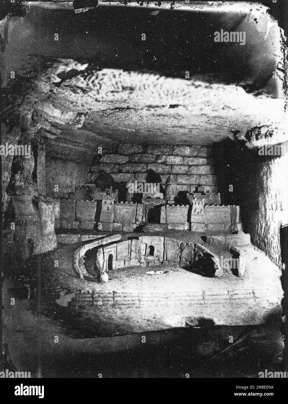 Catacombes De Paris 1861 by Felix Nadar Stock Photo - Alamy