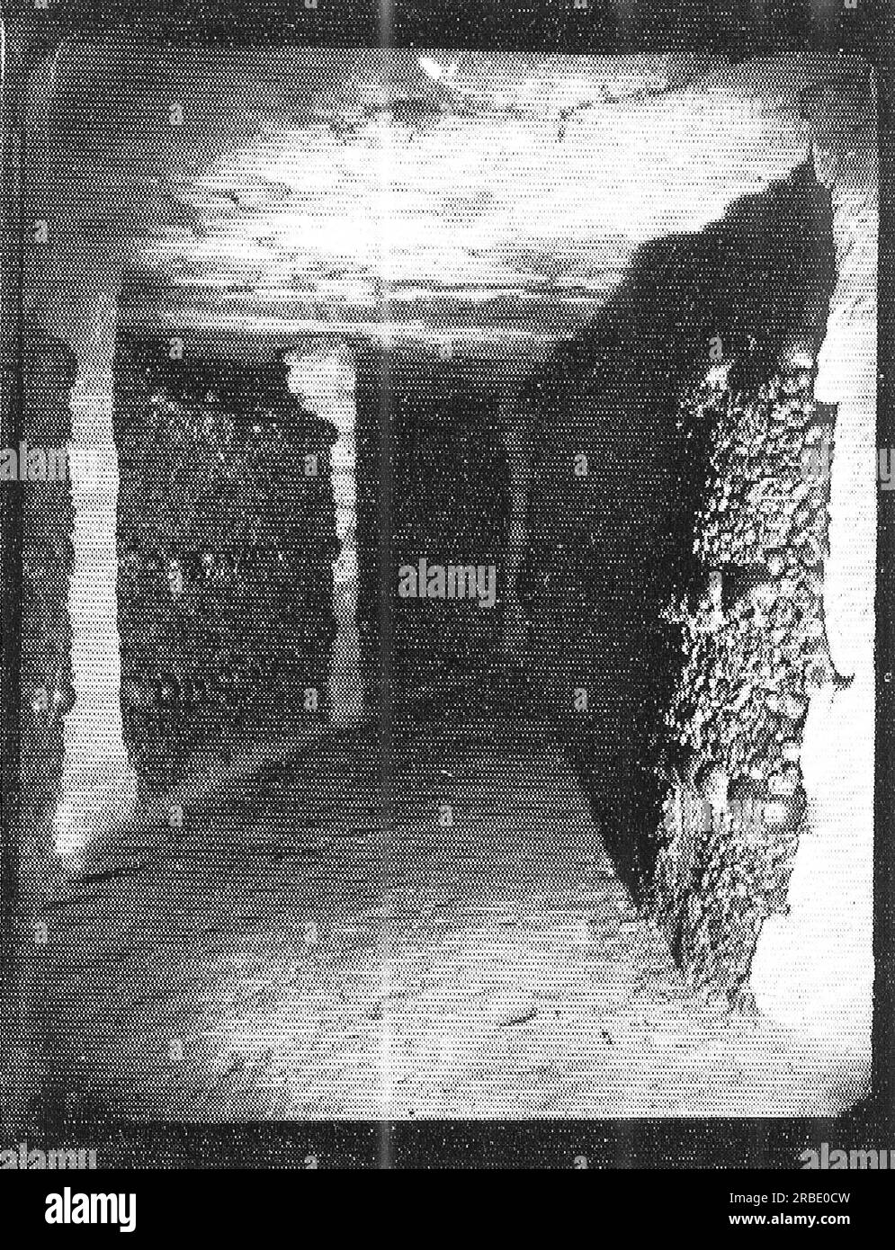 Catacombes De Paris 1861 by Felix Nadar Stock Photo - Alamy