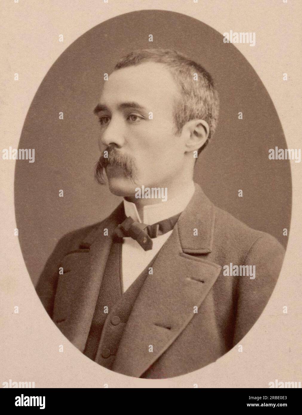 Georges Clemenceau by Felix Nadar Stock Photo - Alamy
