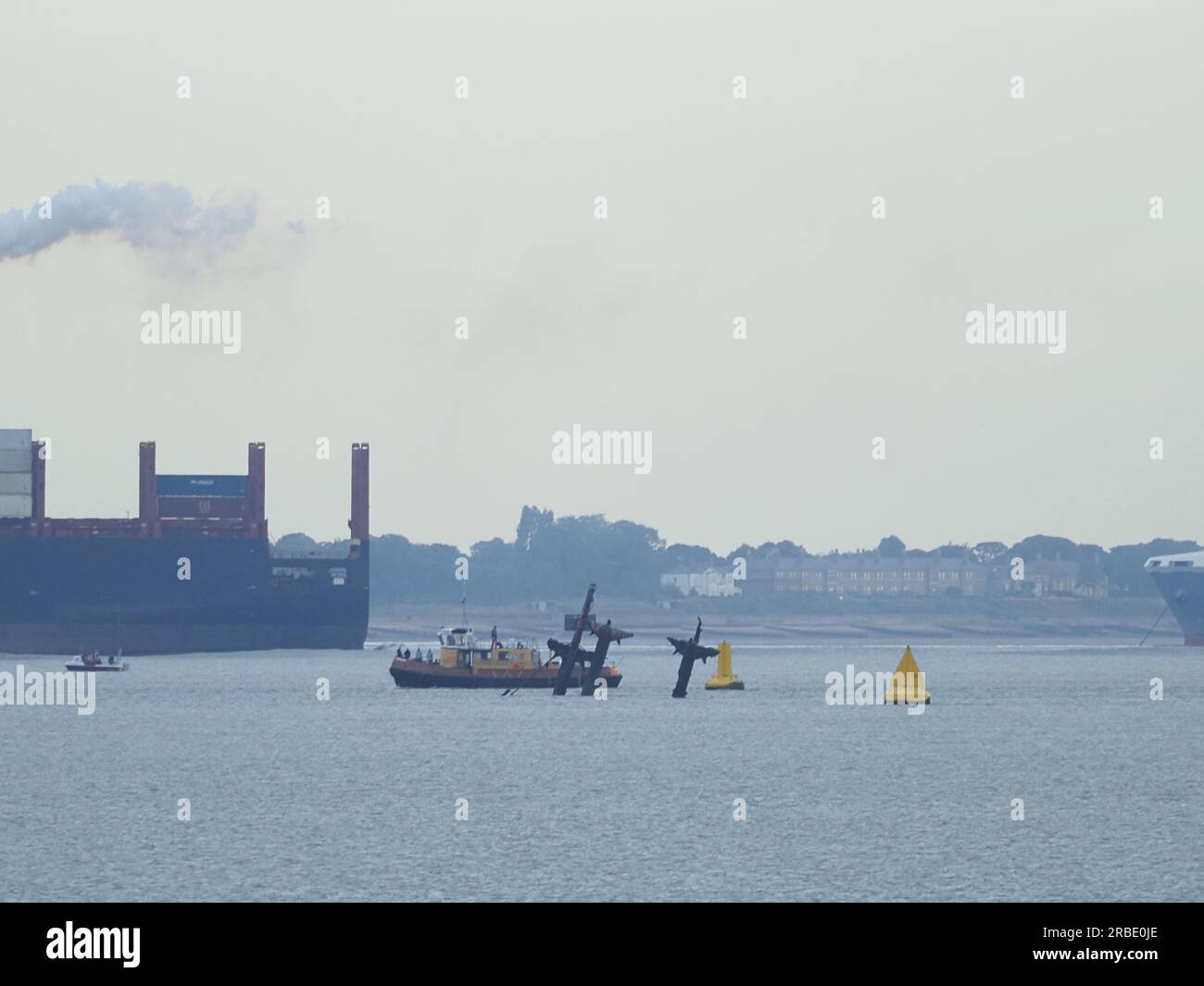 Sheerness, Kent, UK. 9th July, 2023. Tours of Thames shipwreck SS ...
