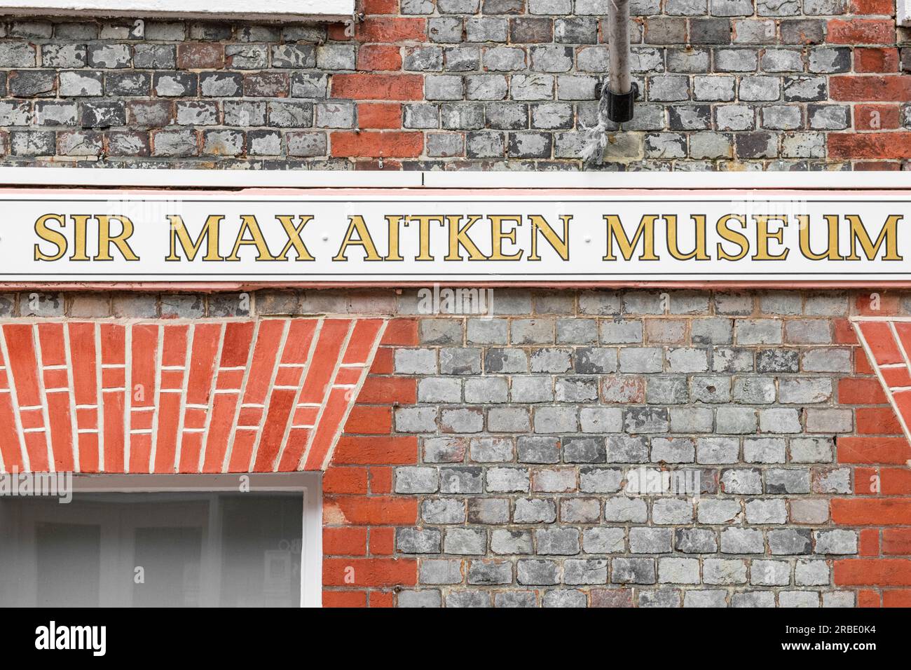 The Sir Max Aitken Museum of marine history in Cowes High Street, Isle ...