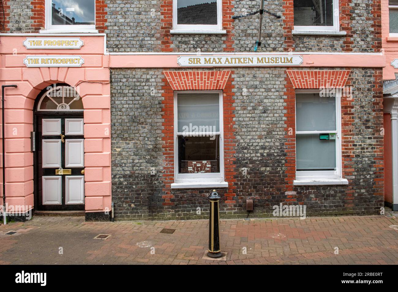 The Sir Max Aitken Museum of marine history in Cowes High Street, Isle ...