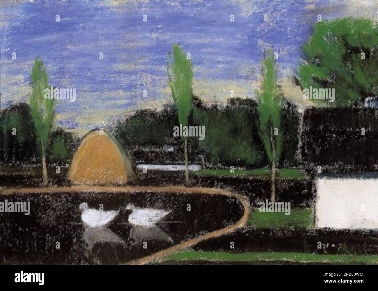 Landscape by Istvan Nagy Stock Photo - Alamy