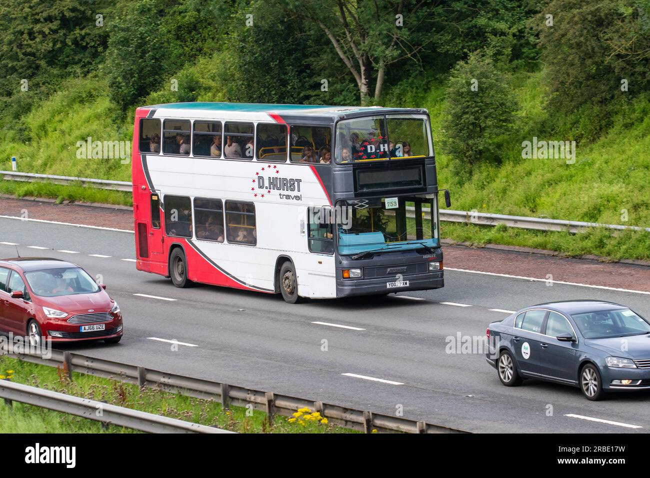 Daf lf double decker buses hi-res stock photography and images - Alamy