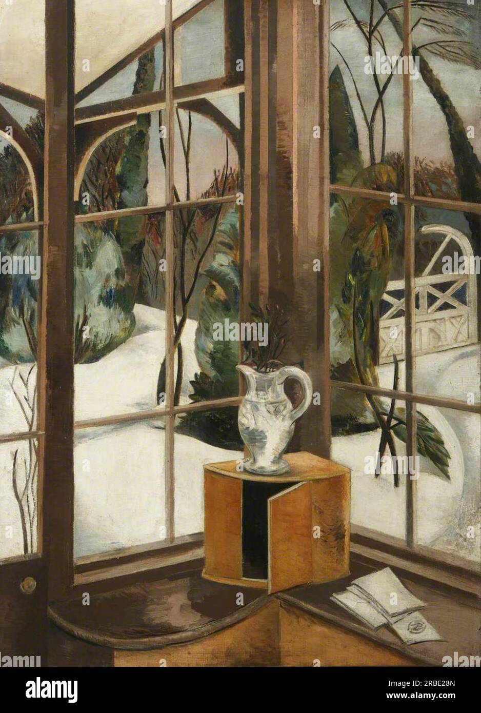 The Window, Iver Heath 1926 by Paul Nash Stock Photo - Alamy