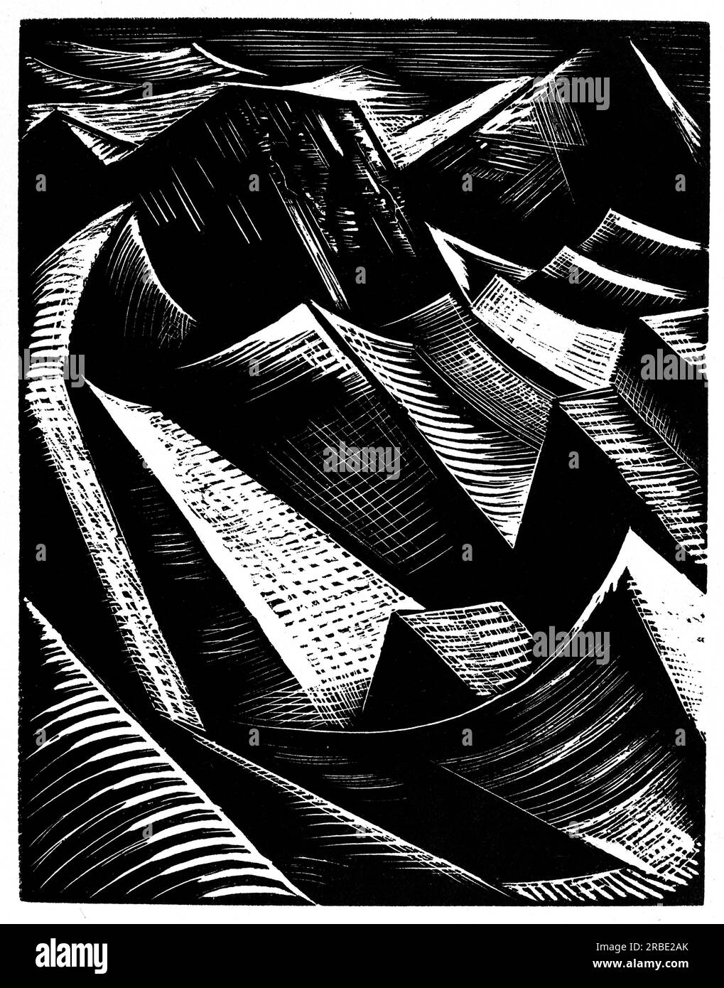 The Creation of Land 1924 by Paul Nash Stock Photo - Alamy