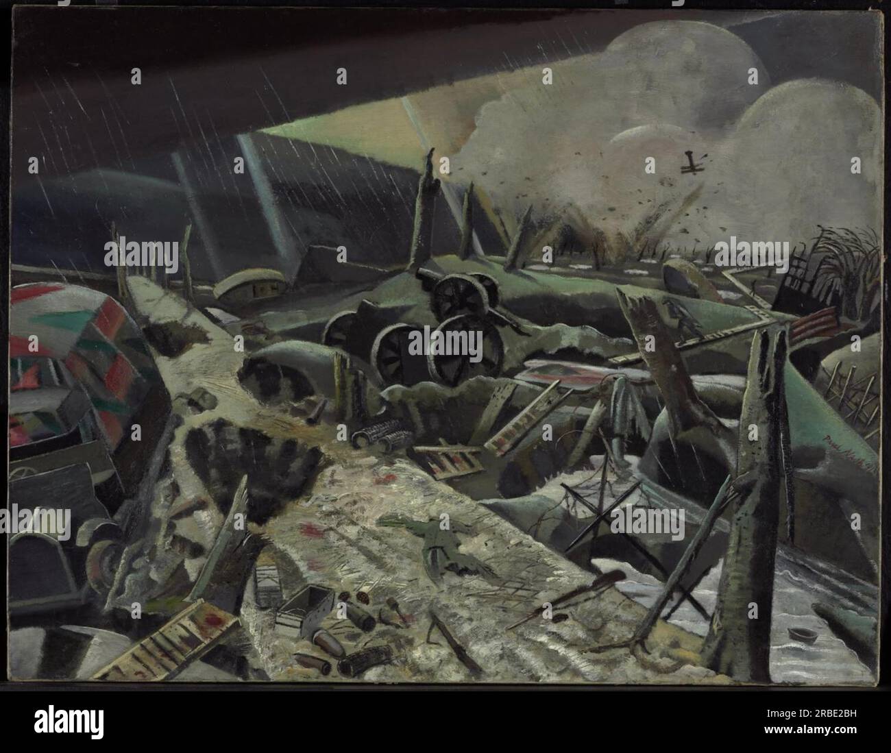 Paul nash landscape of the hi-res stock photography and images - Alamy