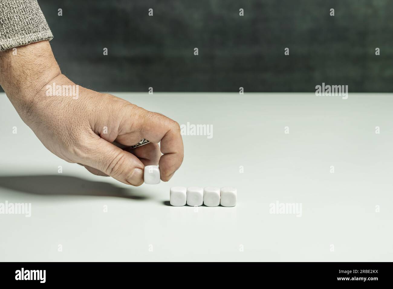 In other times, dice with non-cubic shapes were used almost exclusively ...