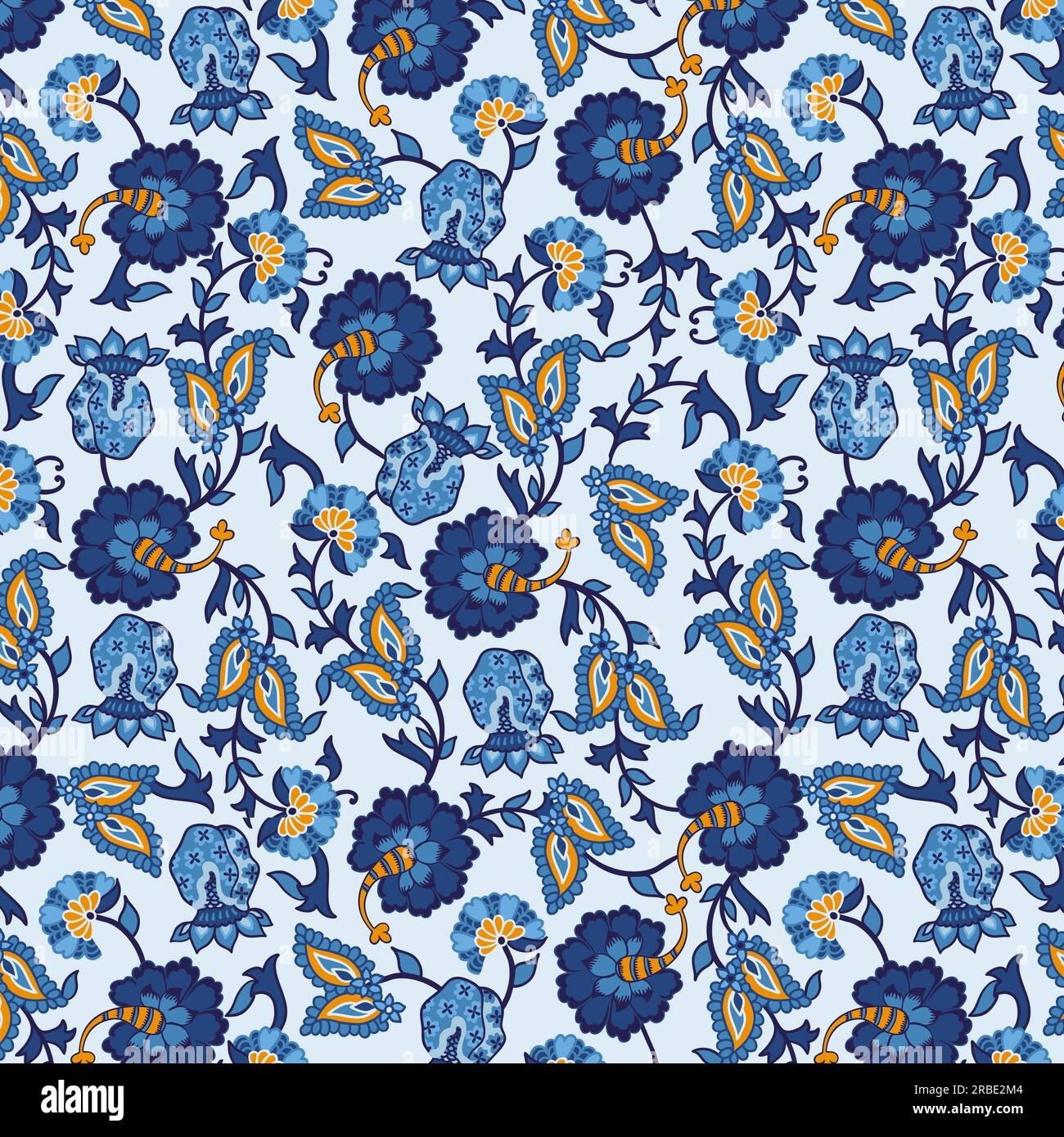 Watercolor paisley hi-res stock photography and images - Alamy