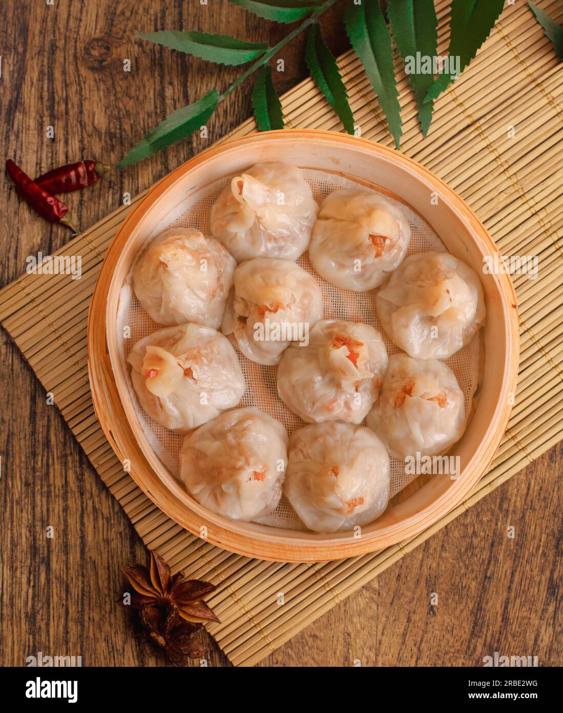 SCALLOP SUI MAI with Pork and Prawns，yumcha, dim sum,Hong Kong steamed ...