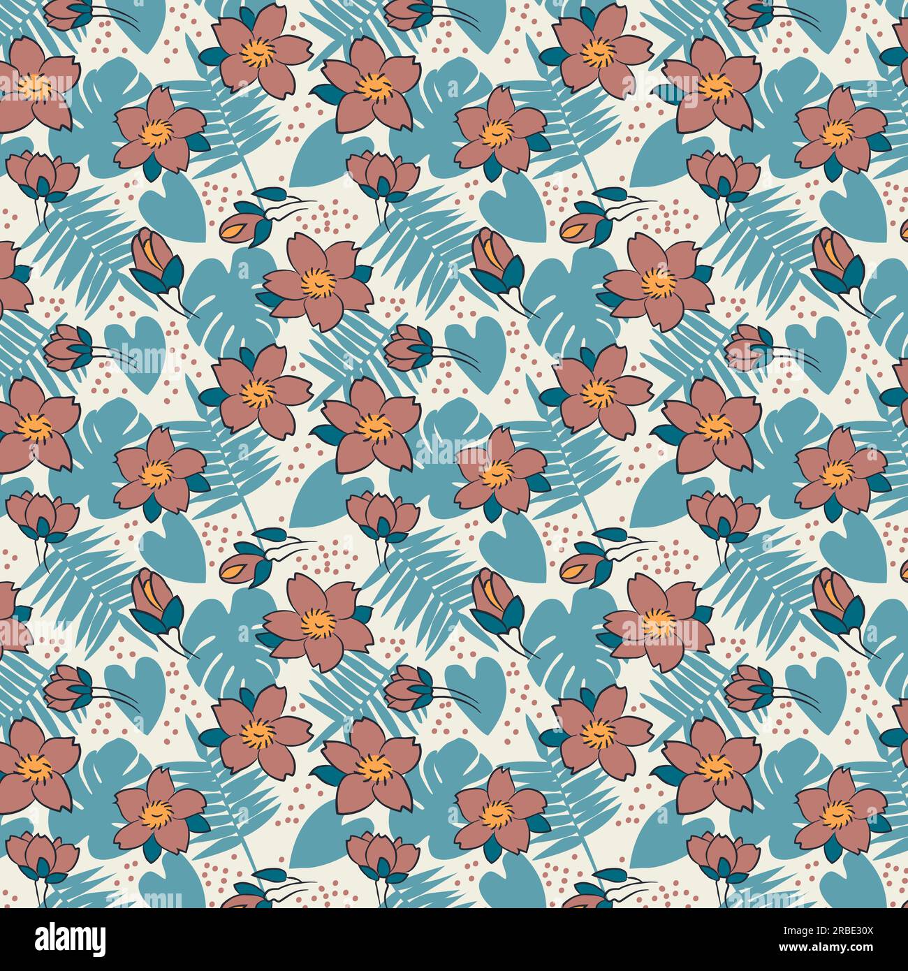 Hawaiian Print Vector