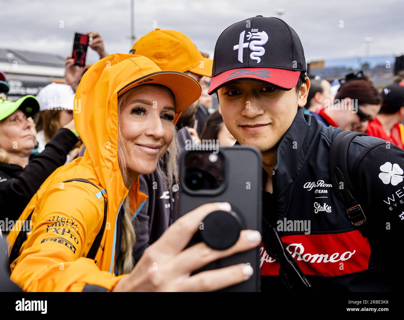 Zhou guanyu alfa romeo hi-res stock photography and images - Alamy