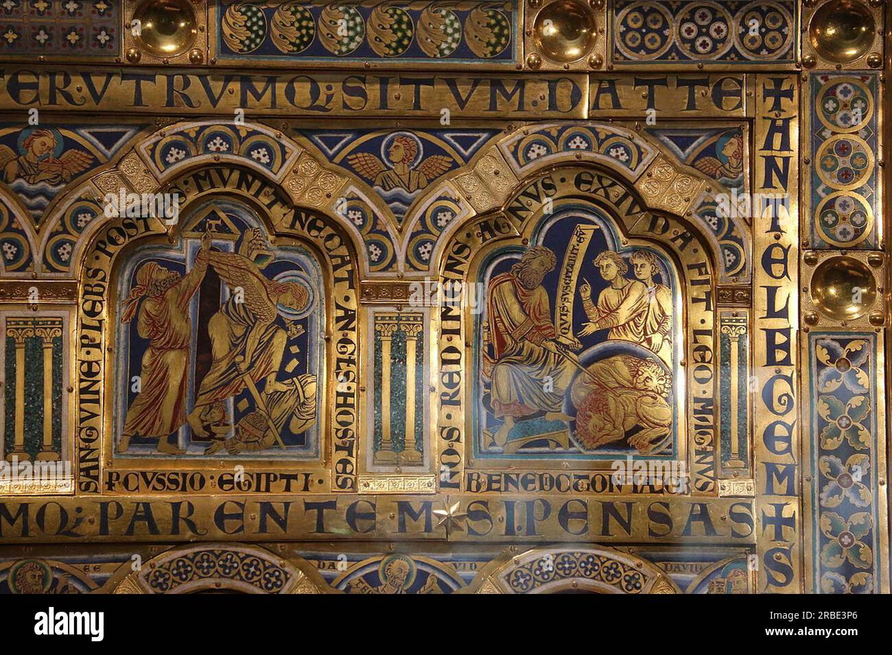 Klosterneuburg Altar 1181 by Nicholas of Verdun Stock Photo - Alamy