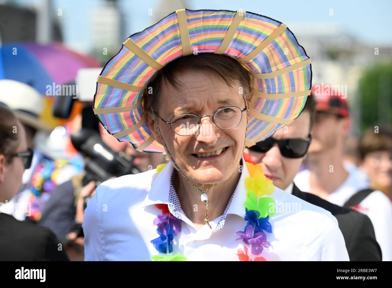 Cologne, Germany. 09th July, 2023. Federal Minister of Health Karl ...