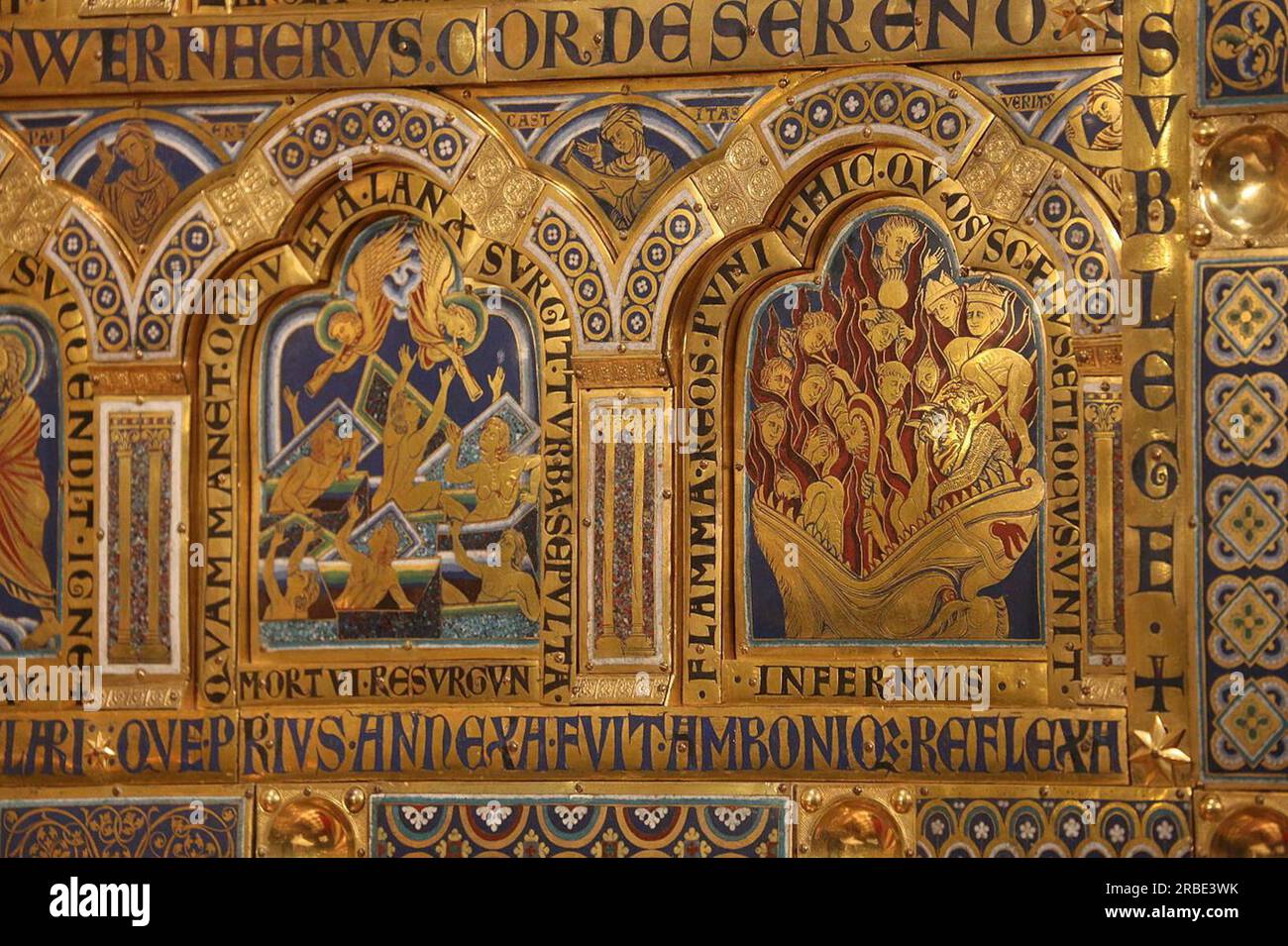 Klosterneuburg Altar 1181 by Nicholas of Verdun Stock Photo - Alamy