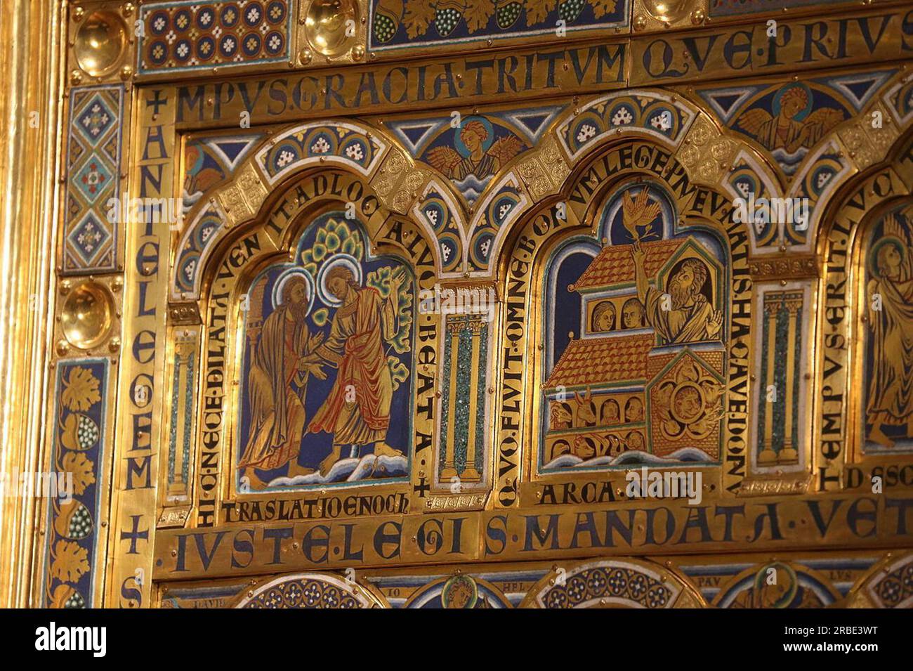 Klosterneuburg Altar 1181 by Nicholas of Verdun Stock Photo - Alamy