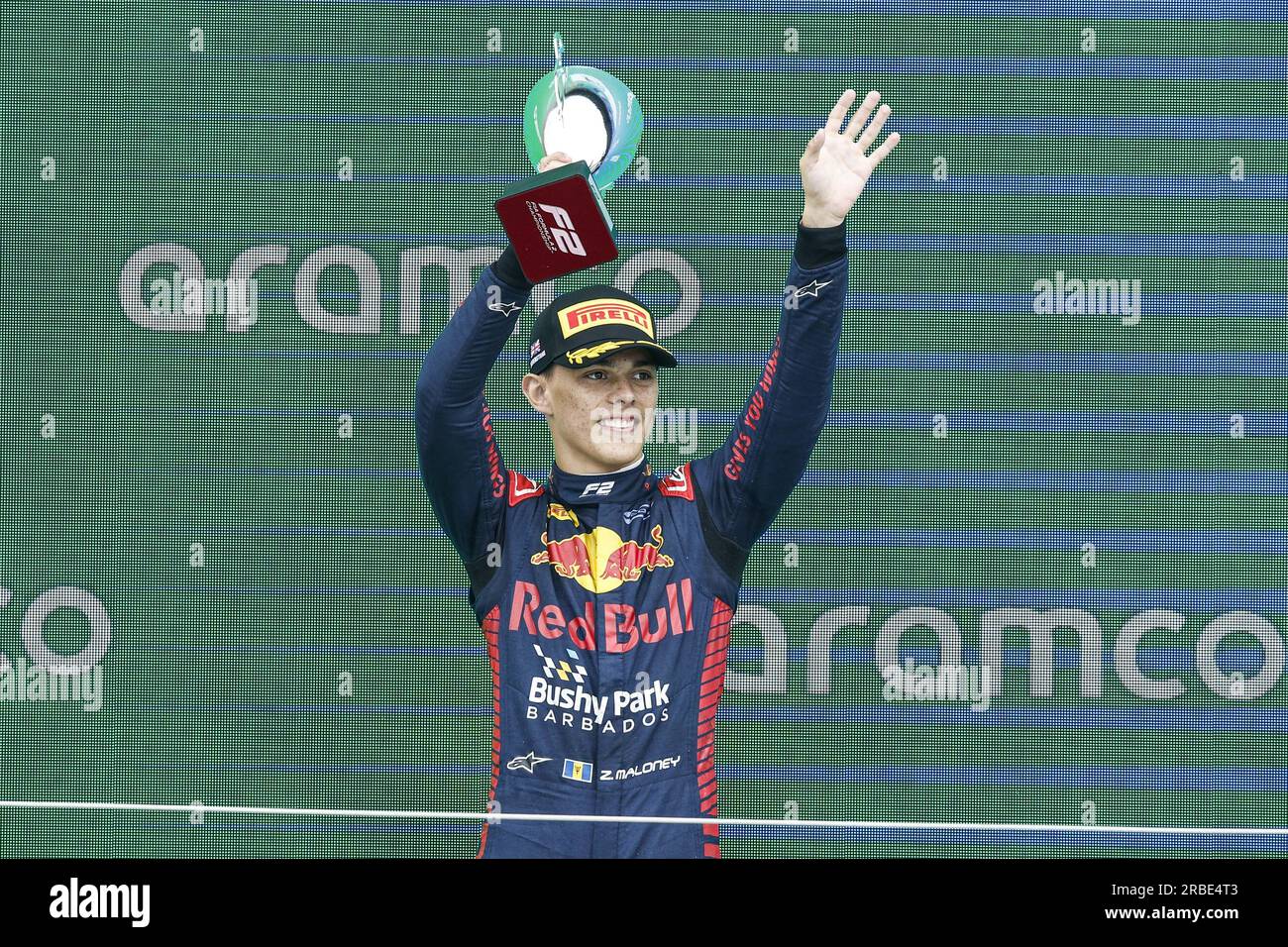 MALONEY Zane (bb), Rodin Carlin, Dallara F2, portrait podium during the ...