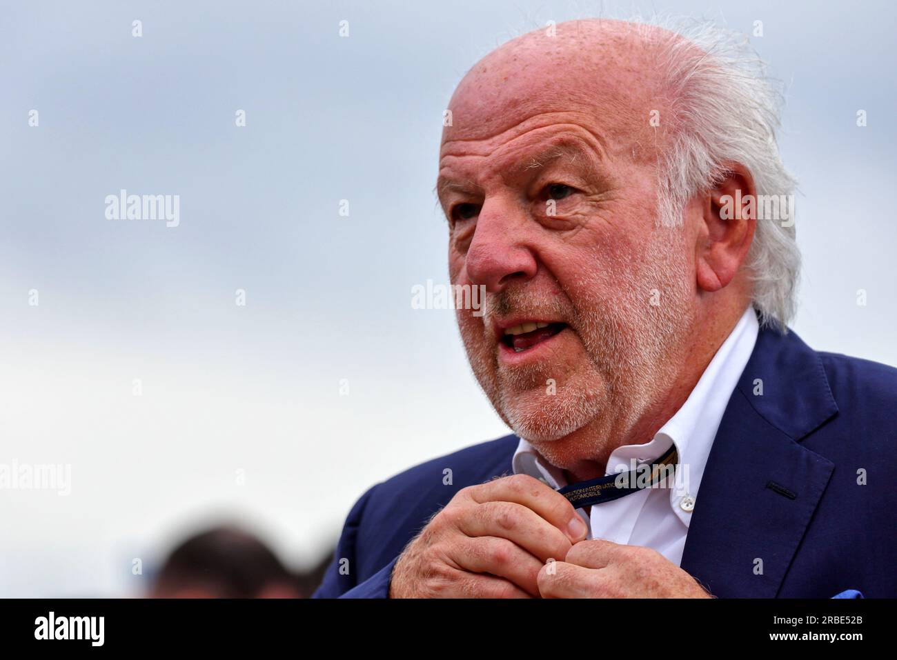 Silverstone, UK. 09th July, 2023. David Richards (GBR) CEO Prodrive. 09 ...