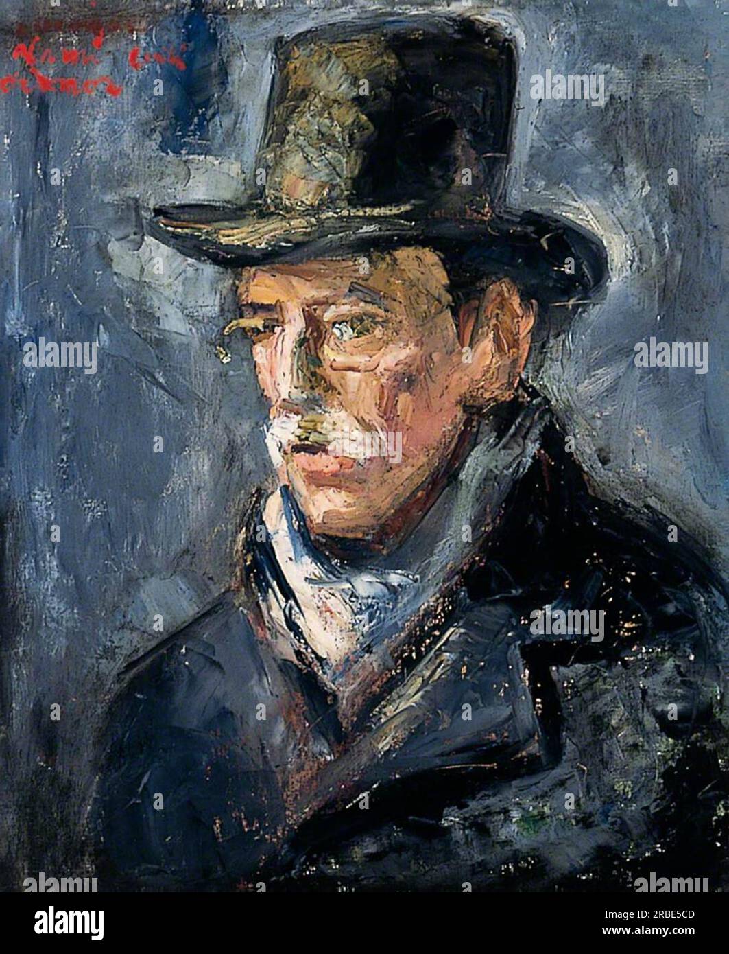 Head and Shoulders Portrait 1910 by Roderic O'Conor Stock Photo - Alamy