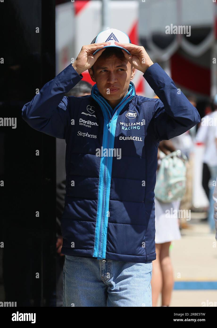 Alexander albon paddock hi-res stock photography and images - Alamy
