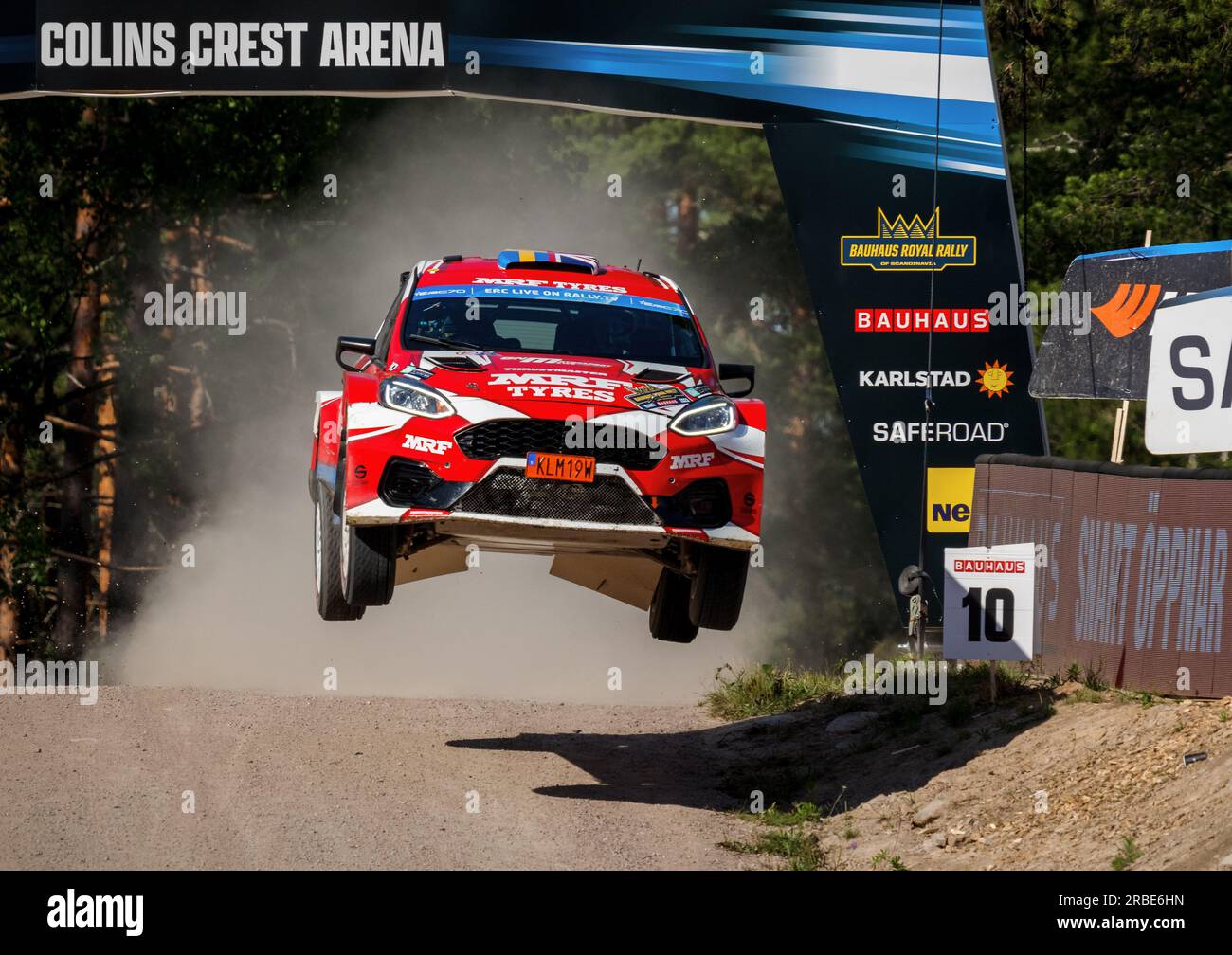 Mrf rally team hi-res stock photography and images - Alamy